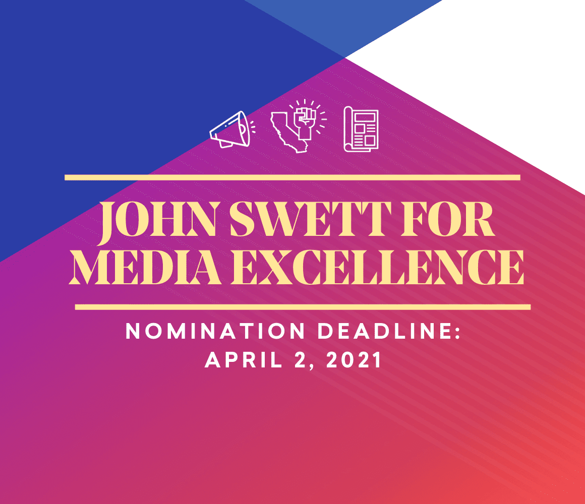 John Swett for Media Excellence deadline - California Teachers Association
