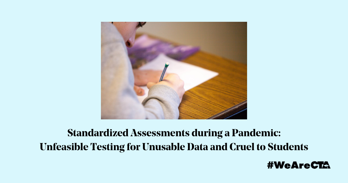 CTA Renews Call for Standardized Testing Flexibility - California ...