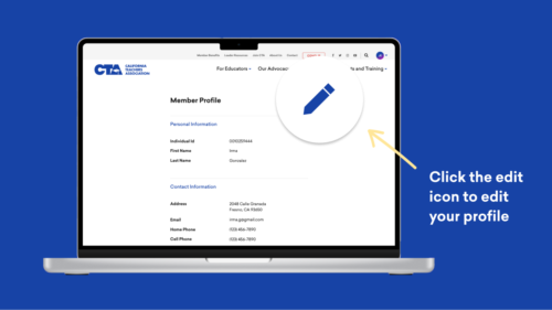 How to Use CTA's Member Login System (Revamp) - California Teachers ...