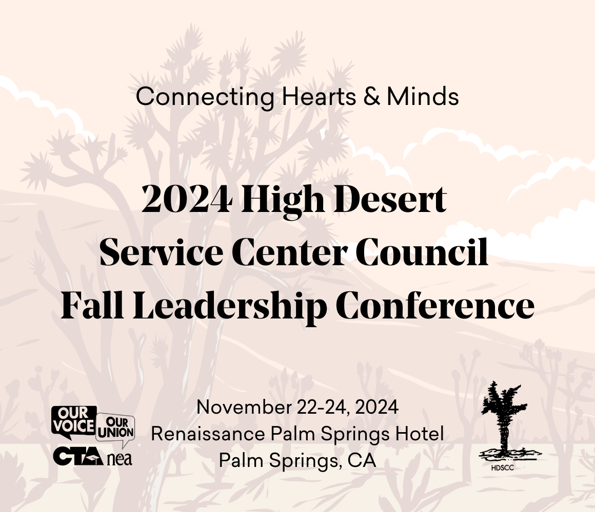2024 HD SCC Fall Leadership Conference - California Teachers Association