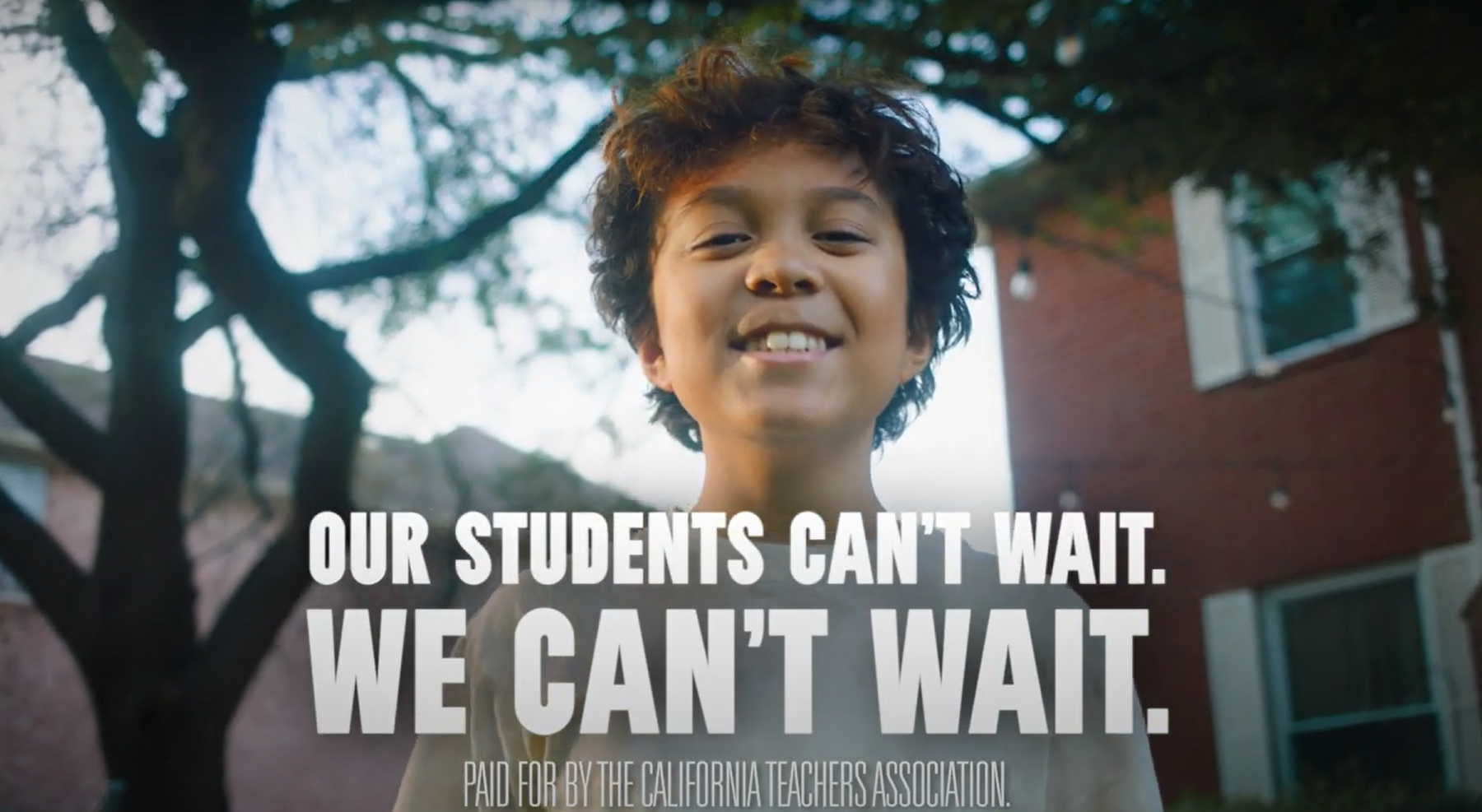 OEA We Can’t Wait Campaign - California Teachers Association